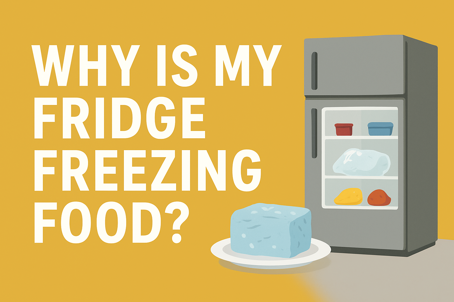 Why Is My Fridge Freezing Food? Causes and How to Fix the Problem – PRS ...